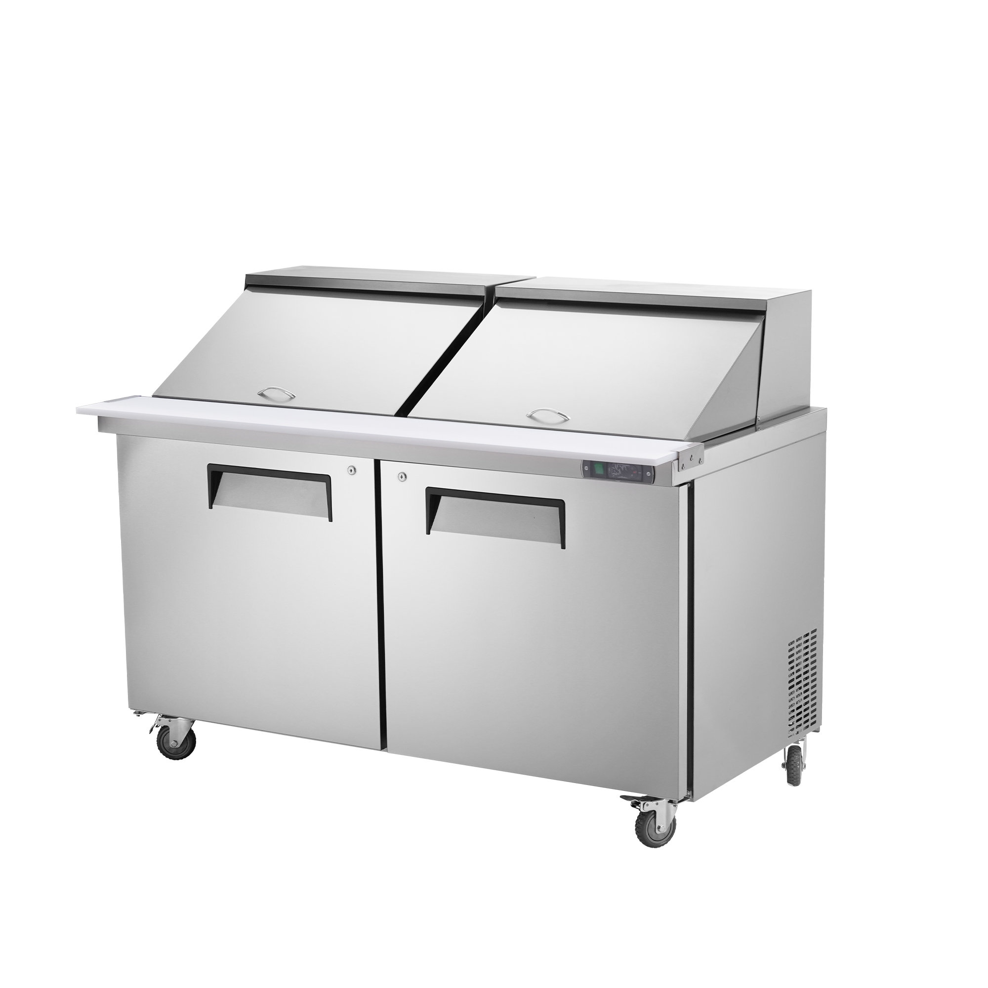 UNISOAR 60" Stainless Steel Sandwich & Salad Prep Table, Commercial ...