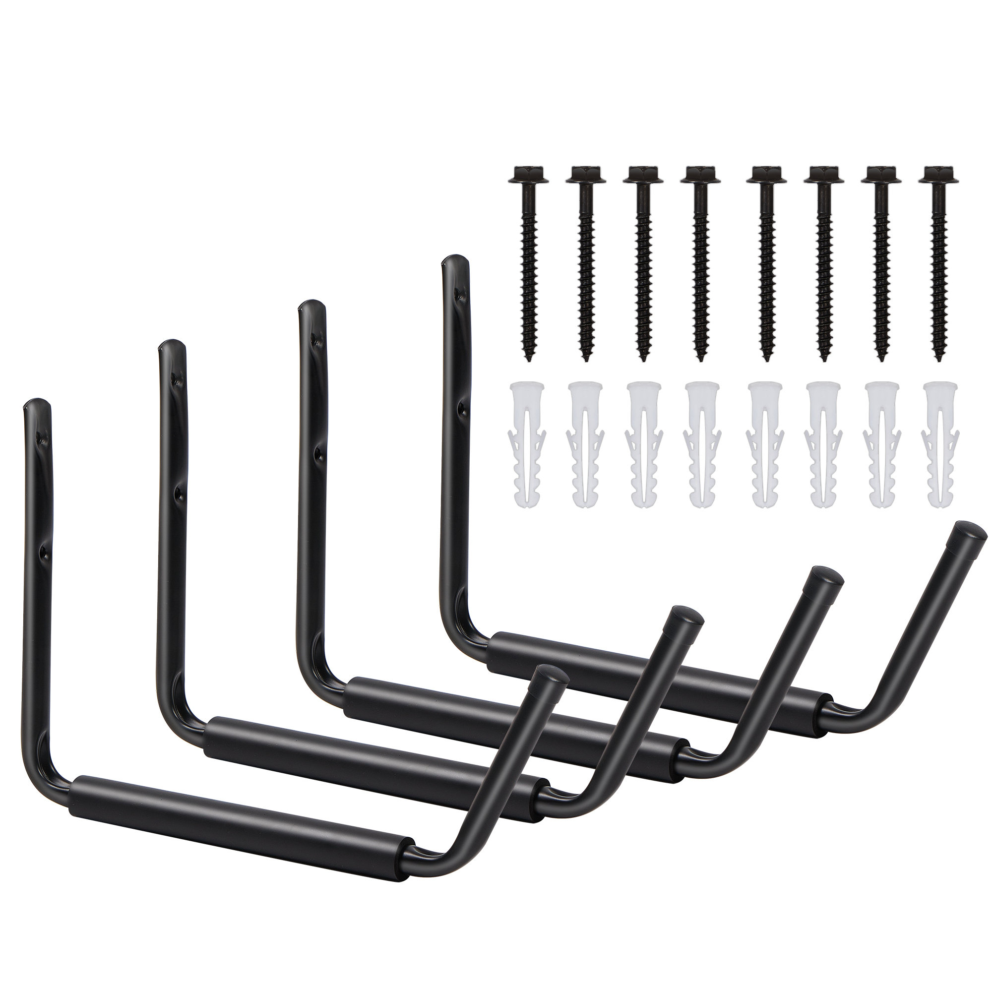 True & Tidy Heavy Duty Steel Hooks 4 PC - Wayfair Canada