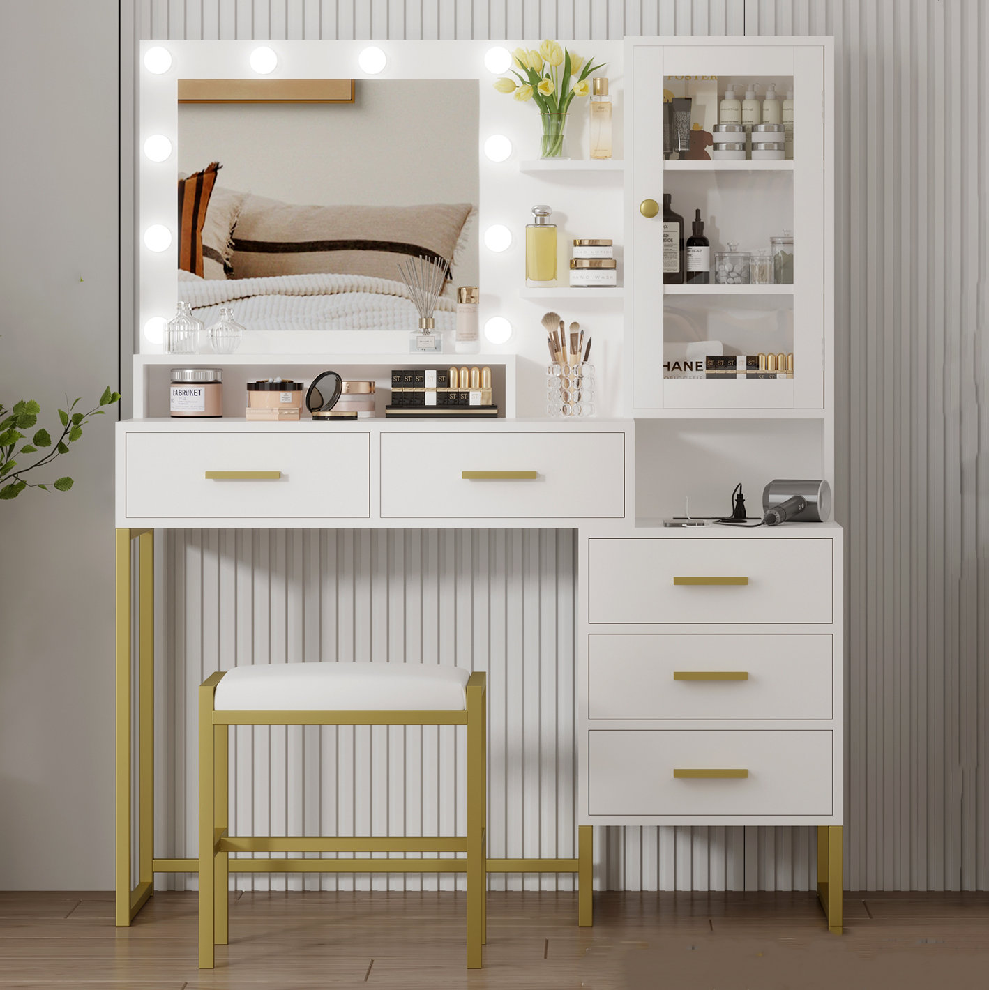 Latitude Run® Tillee Vanity | Wayfair