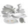 Creatable Acacia 30 Piece Dinnerware Set, Service for 6 & Reviews ...