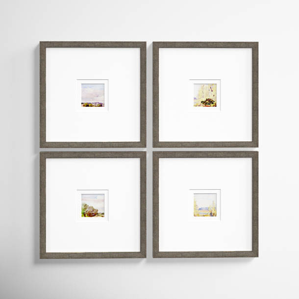 Artistry Designs Ash Wood Gallery Wall 6 Piece Frame Set | Wayfair
