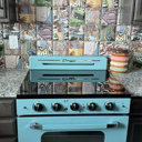 Unique Classic Retro 30" 5 Element 3.9 cu. ft. Freestanding Electric ...