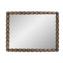 Howard Elliott Wooden Bobbin Vanity Mirror | Perigold
