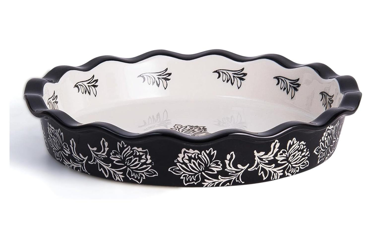 Co-t Pie Pan Ceramic Pie Dish Pie Plate Deep Dish Pie Pan Non-Stick Pie ...