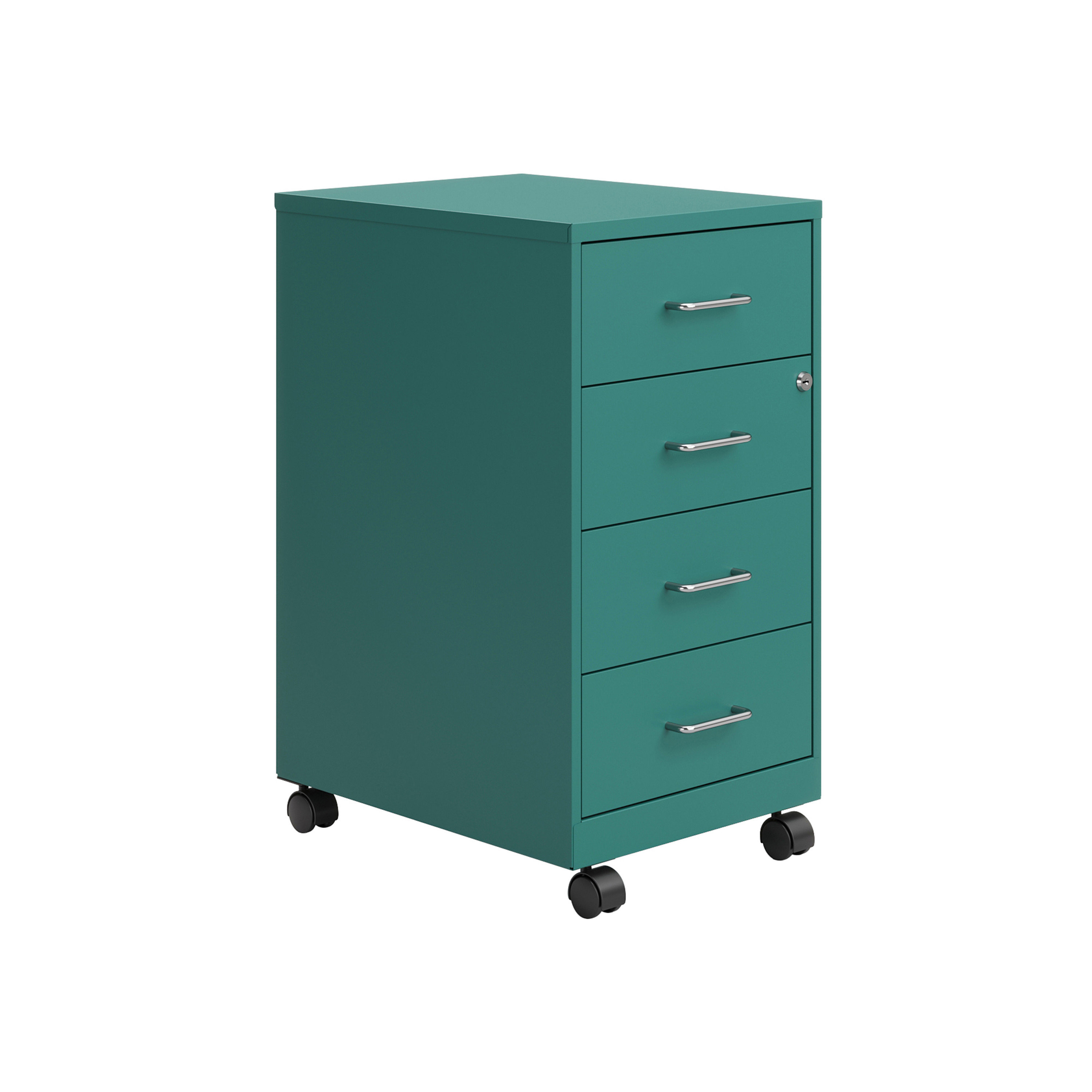 Inbox Zero Patirica 4-Drawer Mobile Vertical Filing Cabinet & Reviews ...