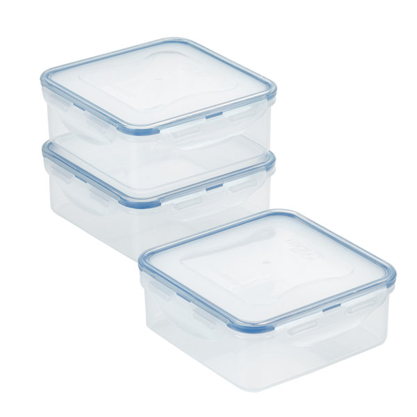 LocknLock Easy Essentials™ Food Storage - Set of 2 Containers and 2 ...