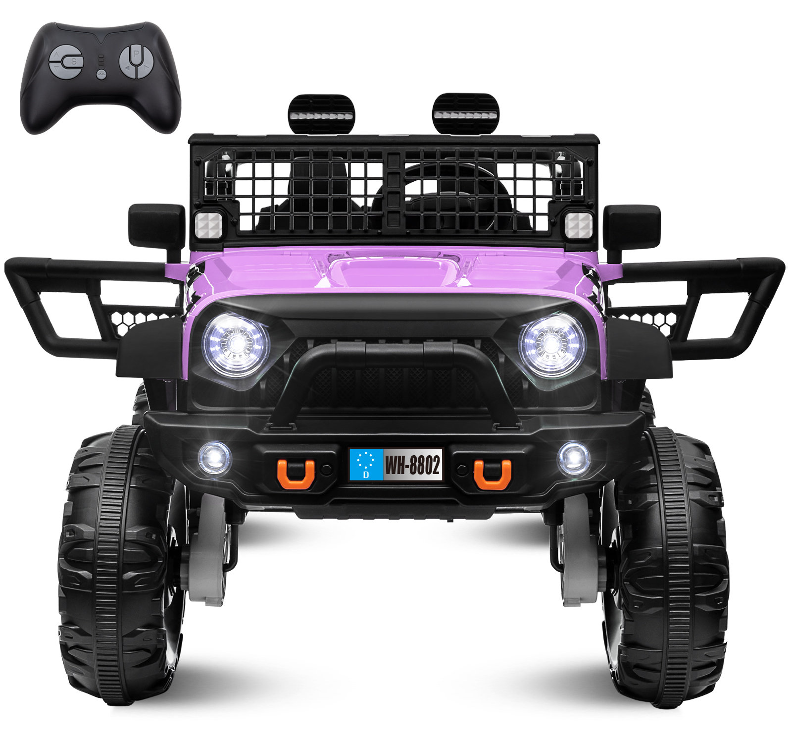 Kulamoon 24V 2Wd/4Wd Switchable Kids Ride On 2 Seaters Electric Car ...