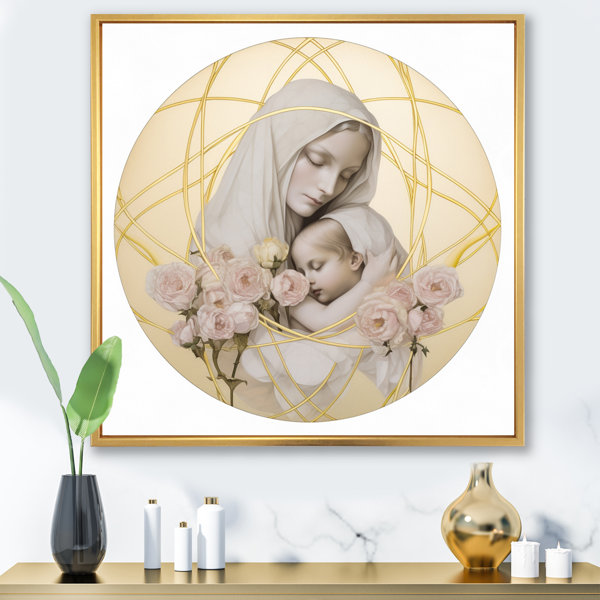 Charlton Home® " Holy Mary And Baby Jesus " | Wayfair