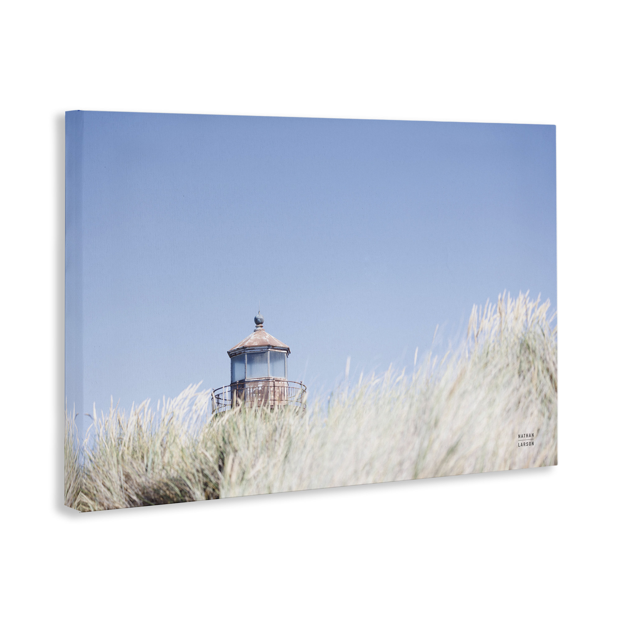 Breakwater Bay Peering Over Lighthouse Canvas Wall Art by Nathan Larson ...