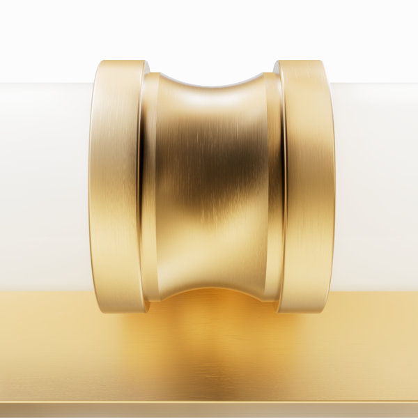 Hunter Fan Lenlock 2 - Light Dimmable Vanity Light "& Reviews" | Wayfair