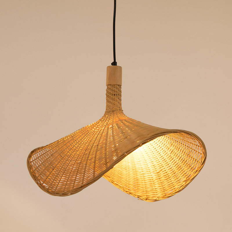 Bay Isle Home™ Oscar - Light Matte Black Unique/Statement Pendant | Wayfair
