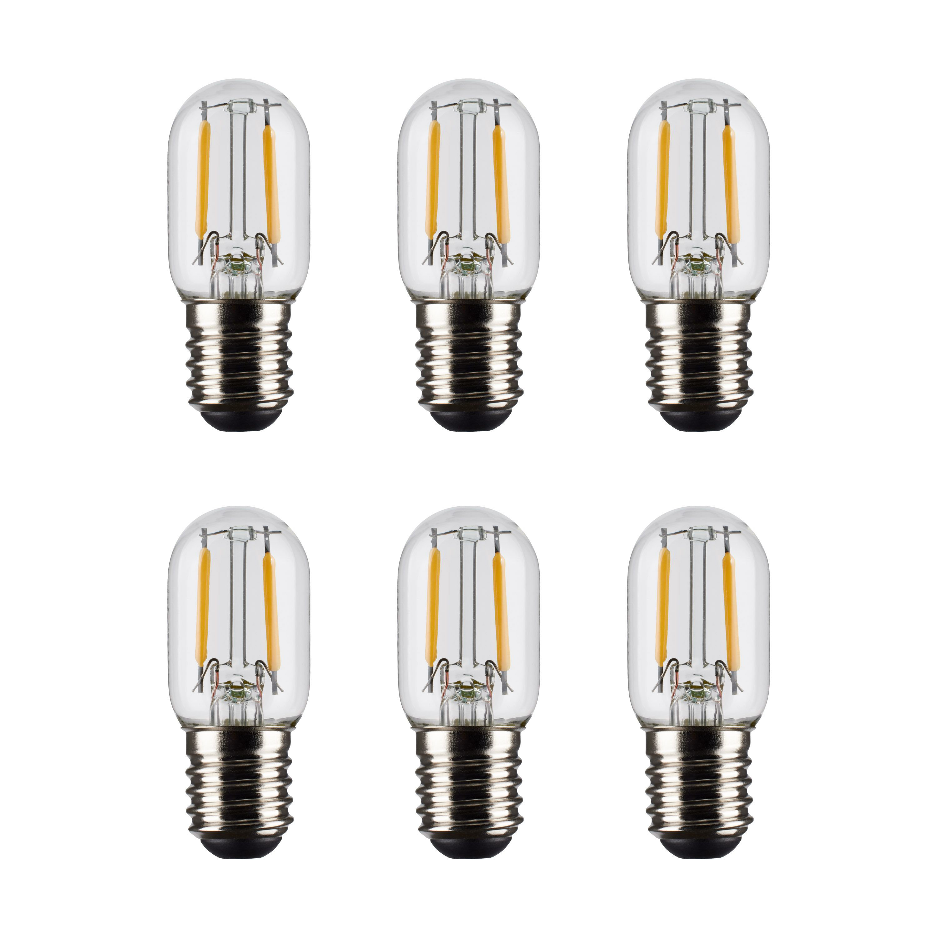 Satco 3 Watt, T6.5 LED, Dimmable Light Bulb, Warm White E17 ...