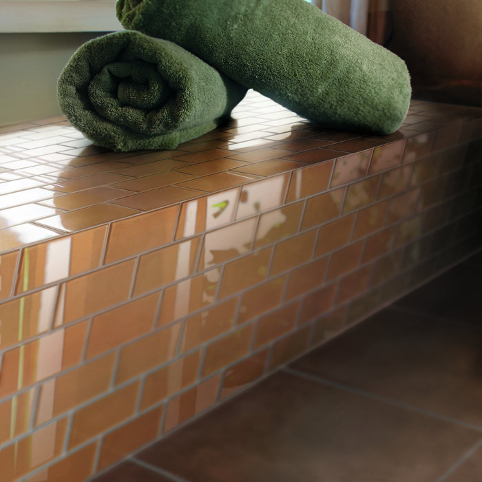 Pixl Torch Song 2'' W x 4'' L Glass Tile Mosaic Sheet & Reviews | Wayfair