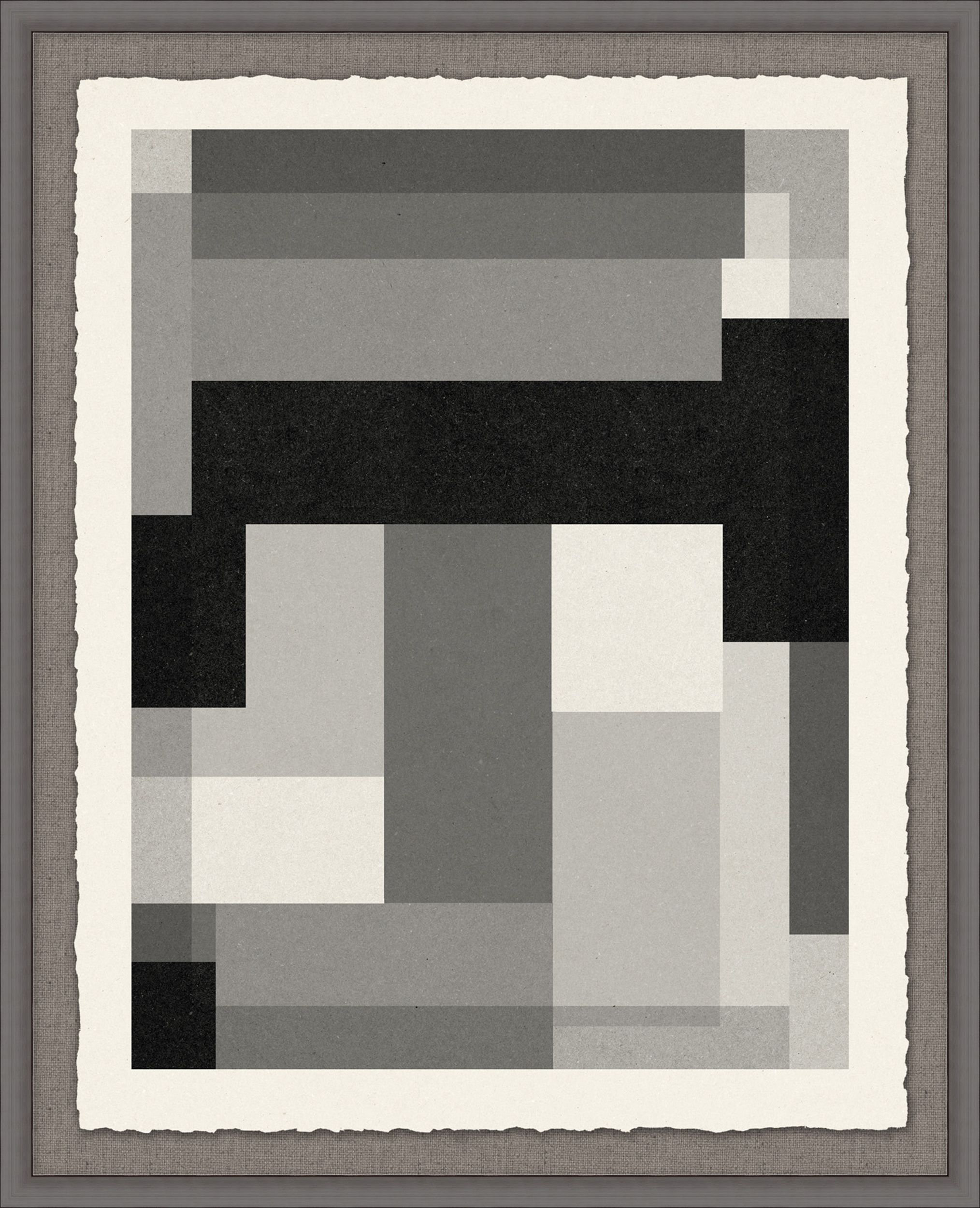 Wendover Art Group Grey Scale Pattern 4 - Wayfair Canada