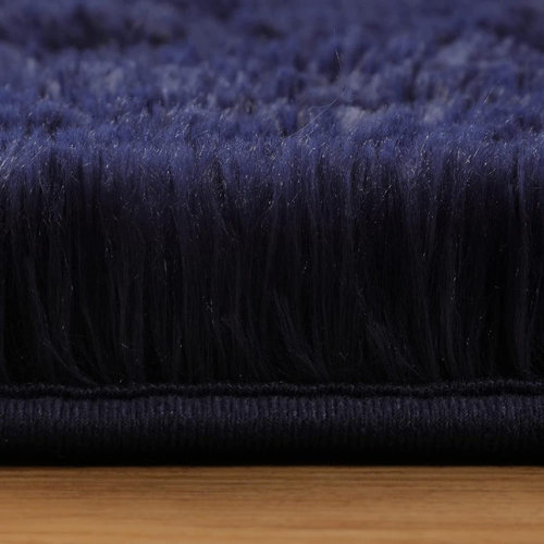 Mercer41 Round Dougals Solid Color Machine Braided Polyester Area Rug ...