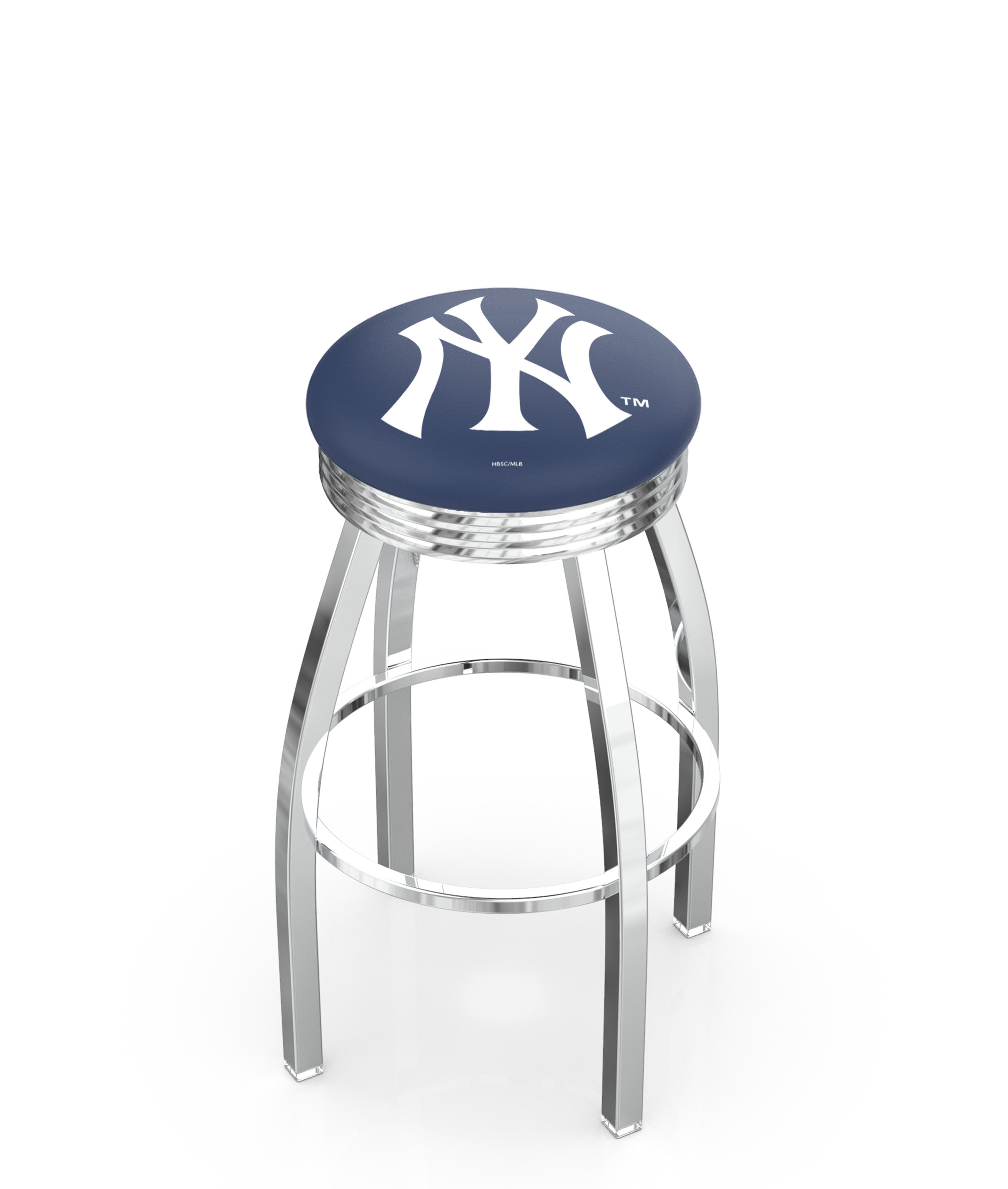Holland Bar Stool L8C3C New York Yankees Swivel Counter Stool | Wayfair