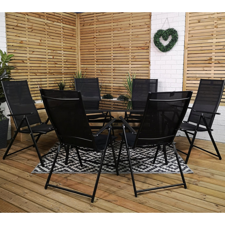 17 Stories Tamantha Rectangular 6 - Person Dining Set | Wayfair.co.uk