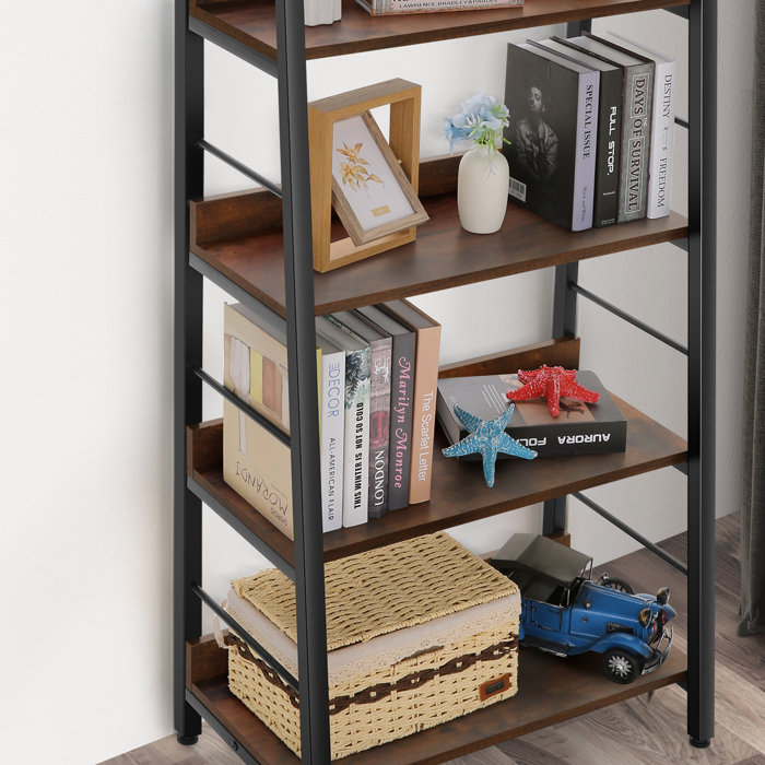 17 Stories Hasnath Ladder Bookcase & Reviews | Wayfair