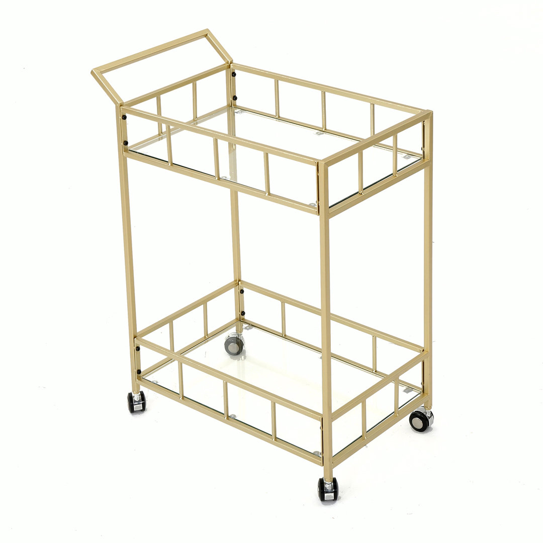Mercer41 Bar Cart,rolling kitchen island,kitchen island | Wayfair