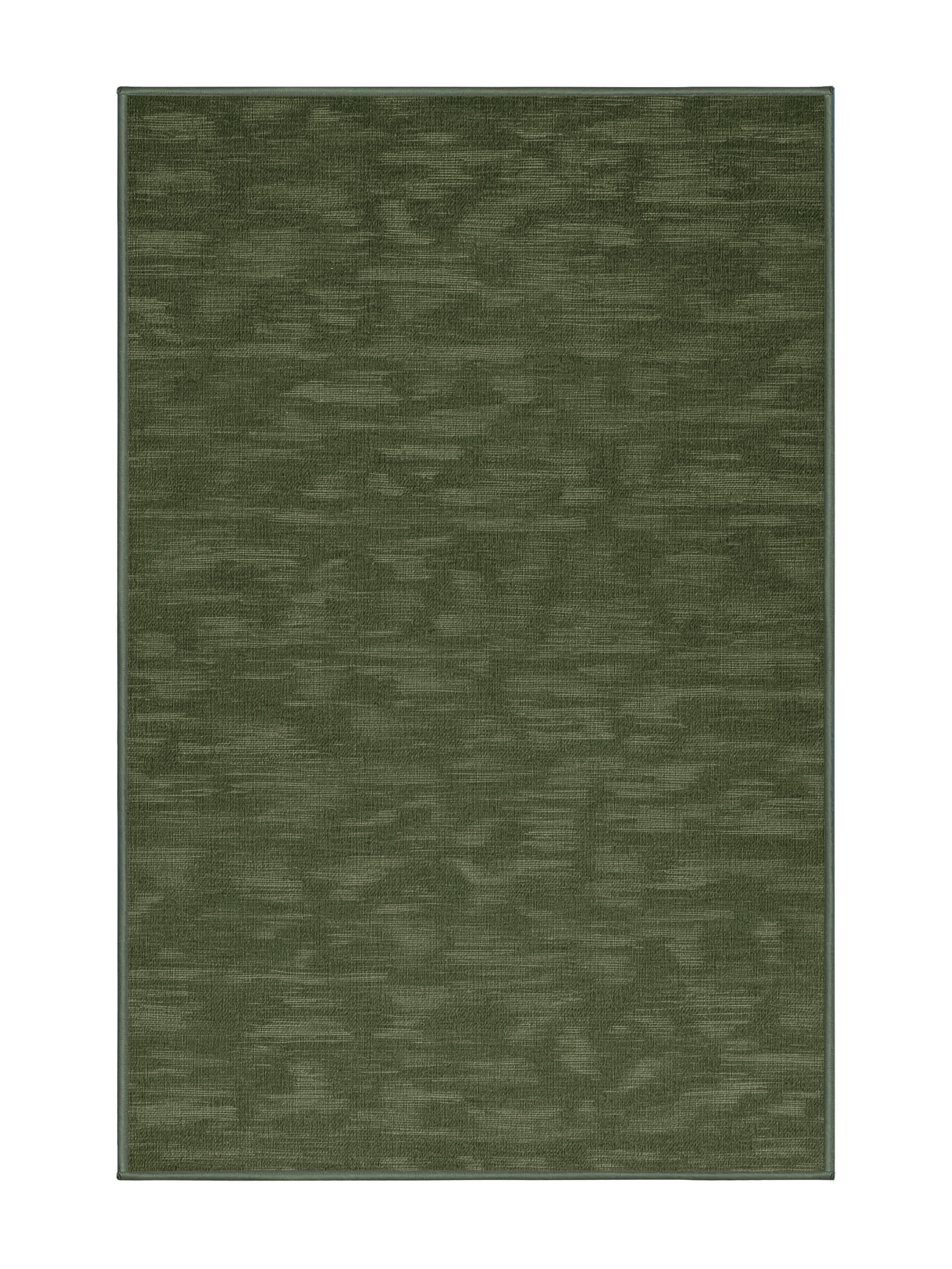 Rosecliff Heights Machine Washable Solid Green Area Rug | Wayfair