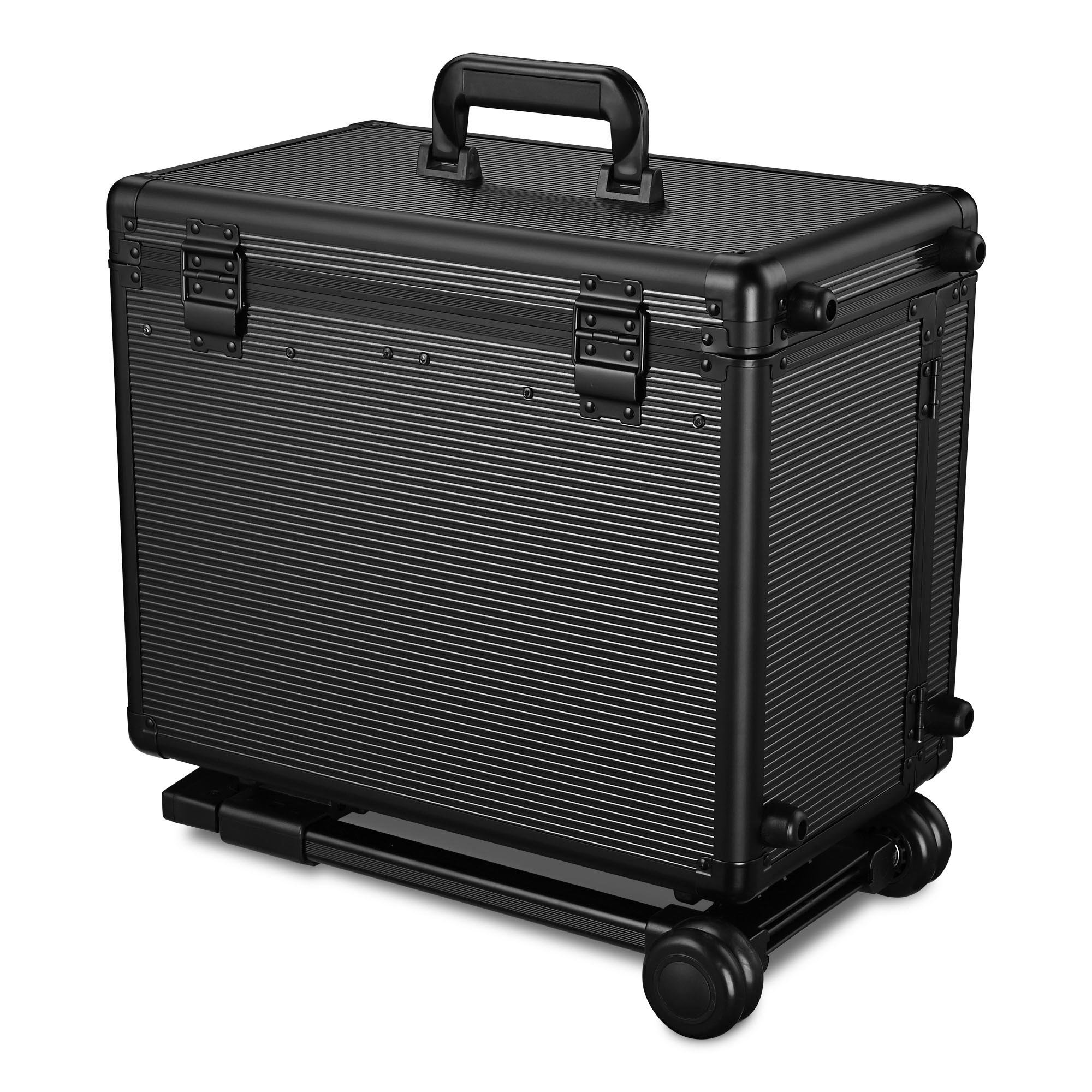 Rosdorf Park Professional Hair Stylist Rolling Tool Box Makeup Artist ...