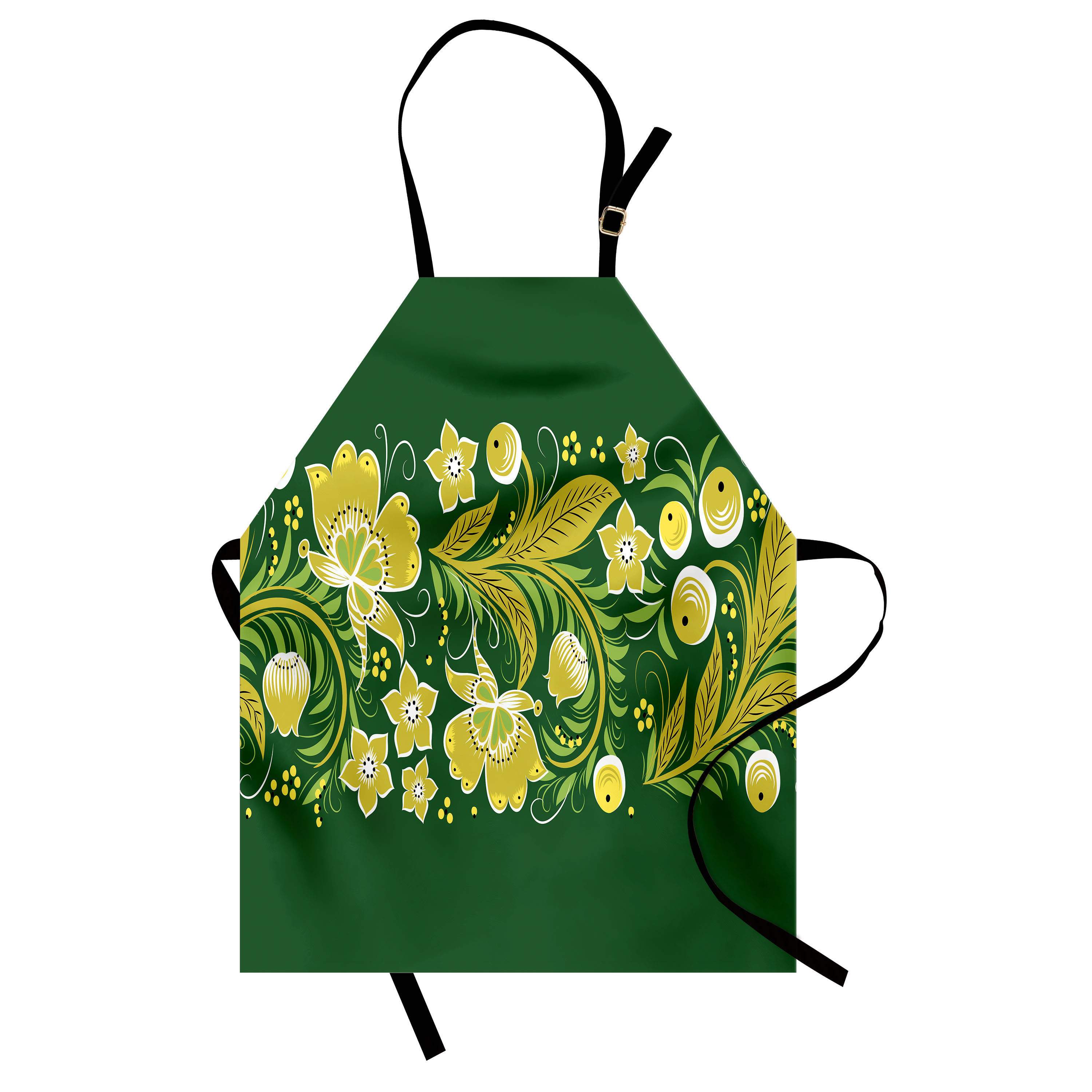 East Urban Home Russian Apron, Cooking Gardening, Adult Size, Yellow ...