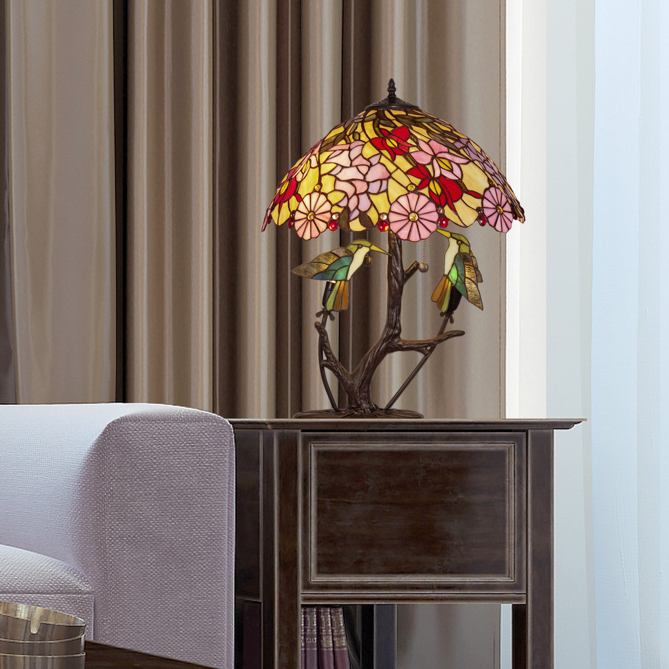 Dale Tiffany 26'' Multi-Color Table Lamp | Wayfair