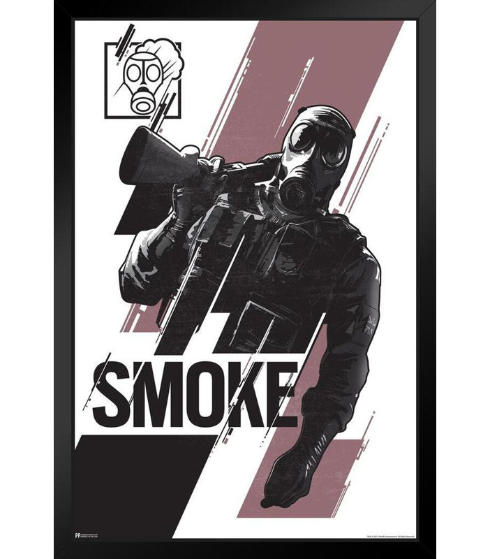 Poster Foundry Rainbow Six Siege Merchandise Smoke Character Video Game ...