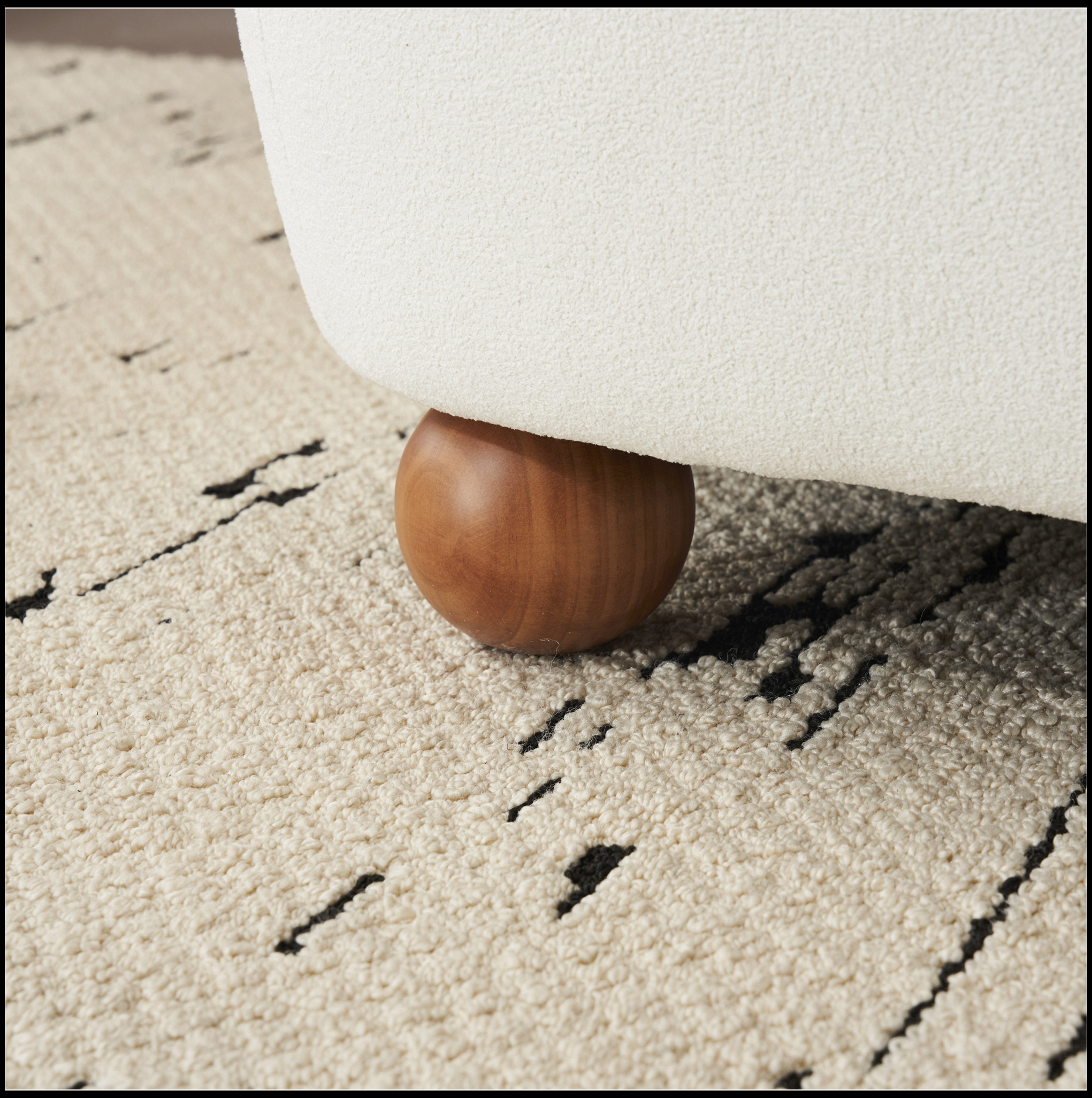 Latitude Run® Versatile Armless Accent Chair with Sturdy Construction ...