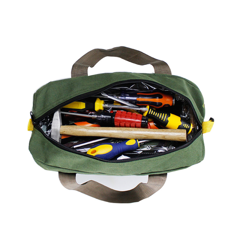 Rebrilliant Canvas Portable Tool Storage Bag Wrench Screwdriver ...