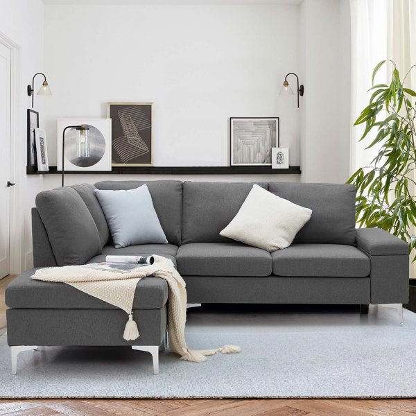 Metro Lane Alteus Reversible Corner Sofa & Reviews | Wayfair.co.uk