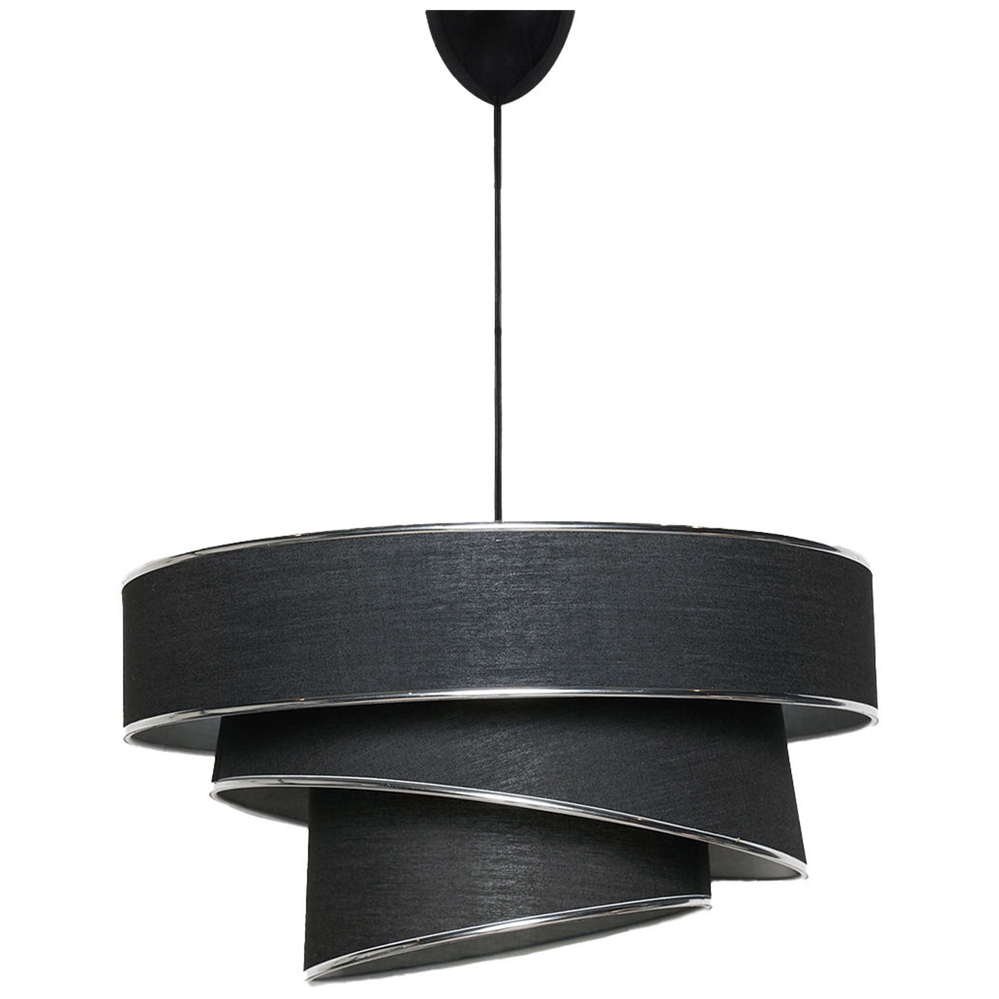 Wrought Studio™ 1 Light Metal Body Cotton Cap Unique Chandelier | Wayfair