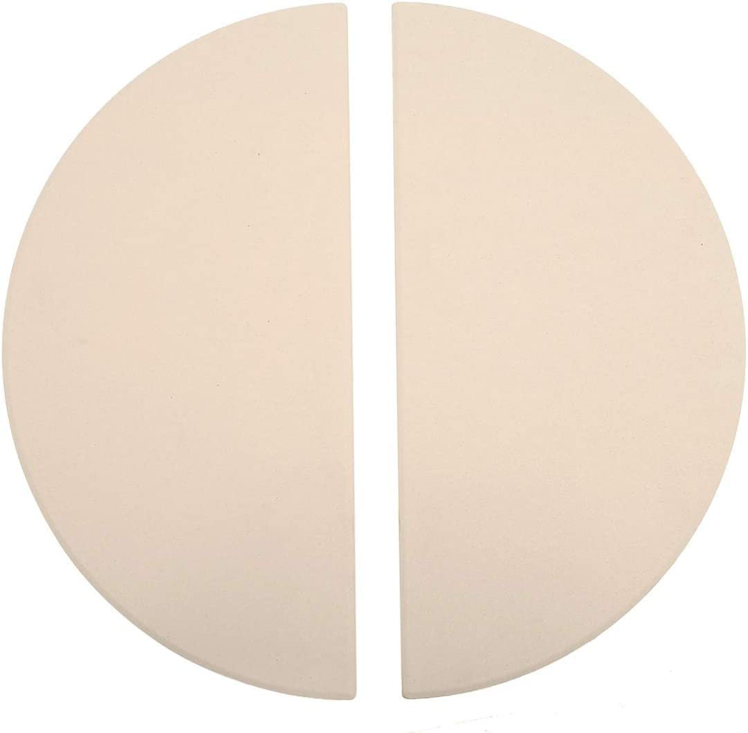 LIFETIME FLOORING LLC Half Moon Pizza Stone Conveggtor, Heavy Duty ...