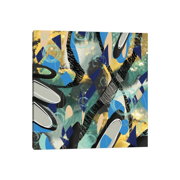 Metro Lane Rupturing Night Skies by Lanie K. Art - Wrapped Canvas ...