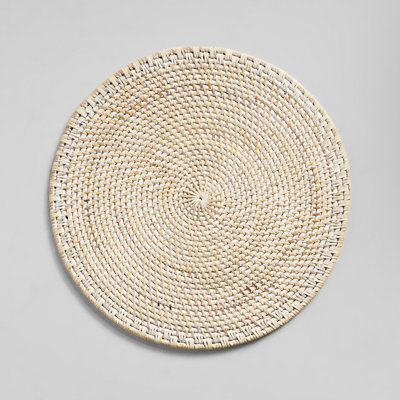 RE/FINE™ Zadia Jute/Rattan Charger Plate & Reviews | Birch Lane