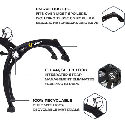 SARIS Steel Surface Mounted Bike Rack | Wayfair