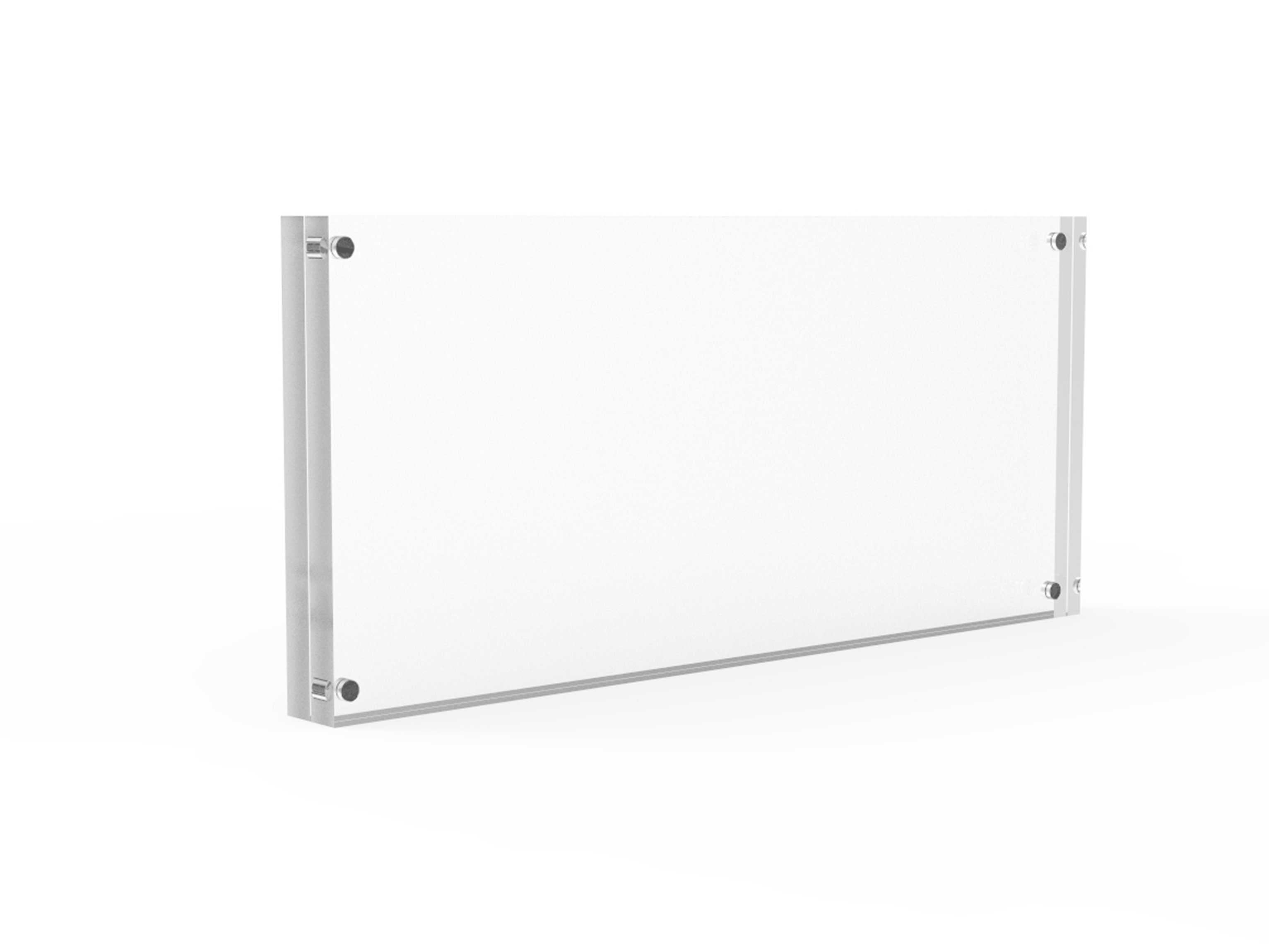 Fixturedisplays® 4.8X10 Panoramic Picture Frame Magnetic Signholder ...