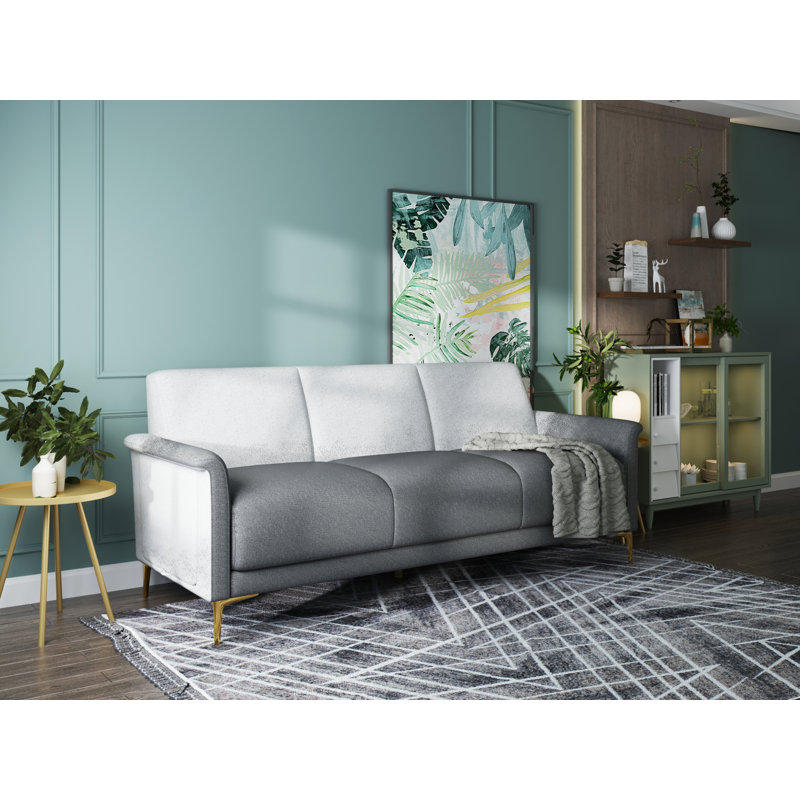 Mercer41 Haillie 80" Upholstered Flared Arm Sofa | Wayfair