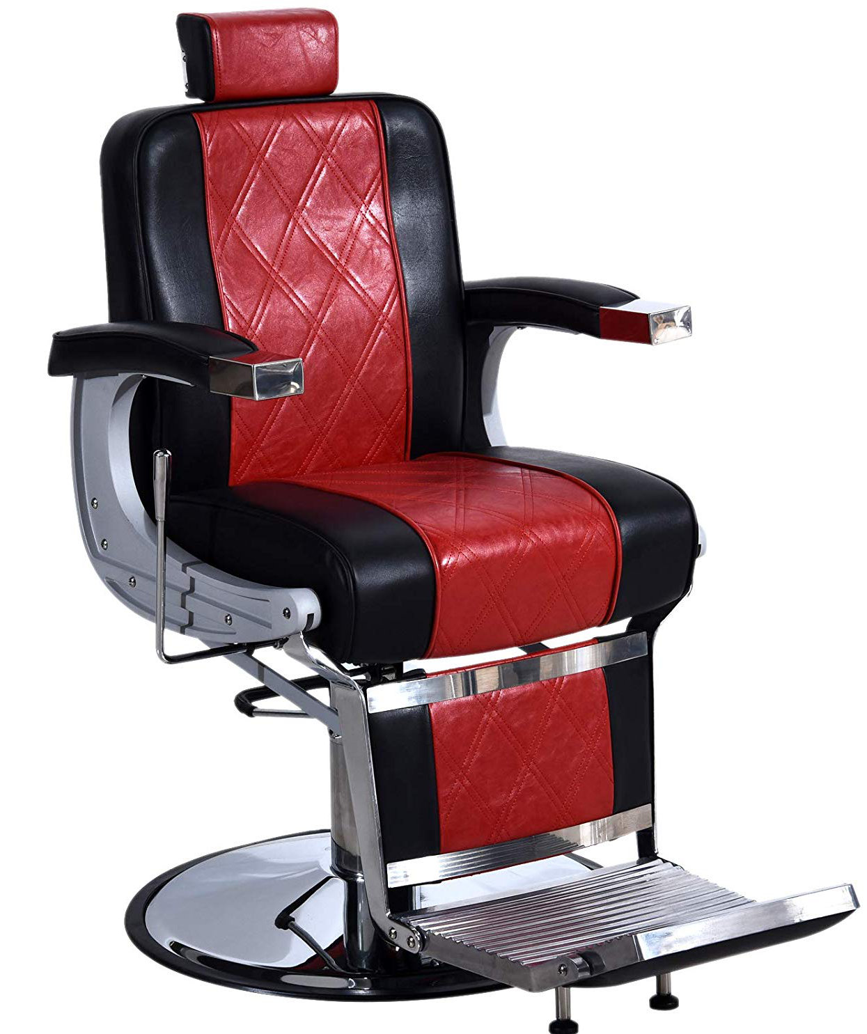 Orren Ellis Barber Heavy Duty Metal Hydraulic Reclining Massage Chair ...