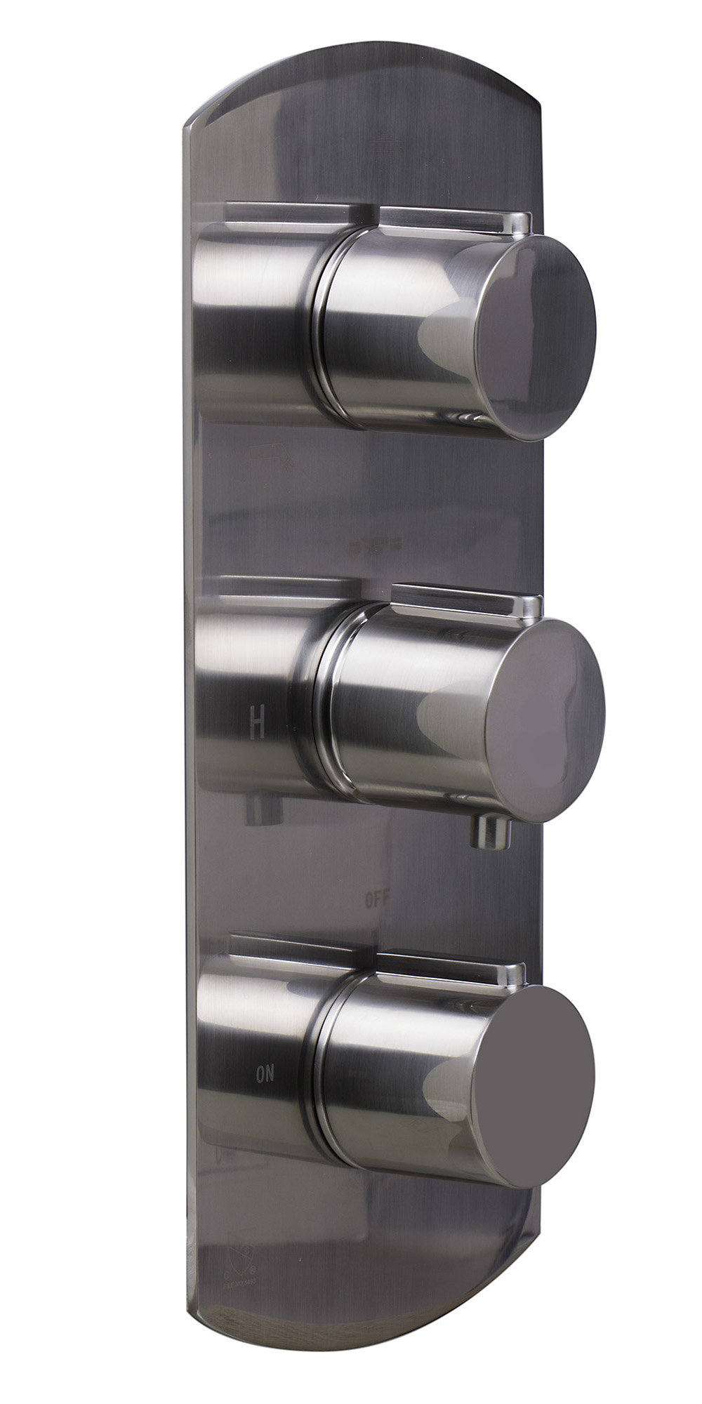 Alfi Brand Concealed 3 Way Thermostatic Valve Shower Mixer | Wayfair