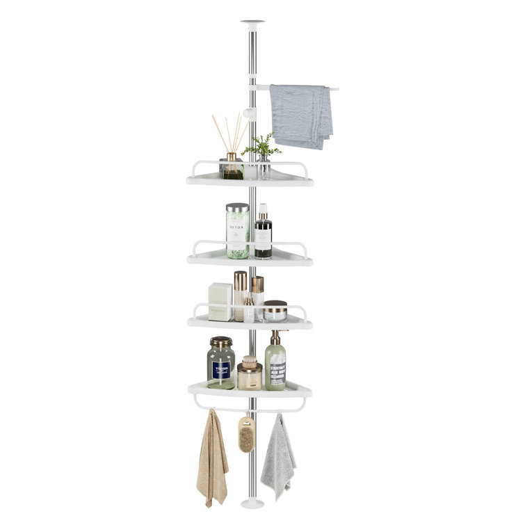 Rebrilliant Nathaniel Tension Pole Shower Shelf | Wayfair.co.uk