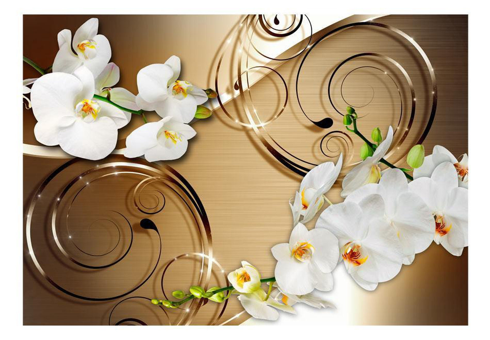 Rosdorf Park Peel & Stick Floral Wall Mural - Forbearance - Removable ...