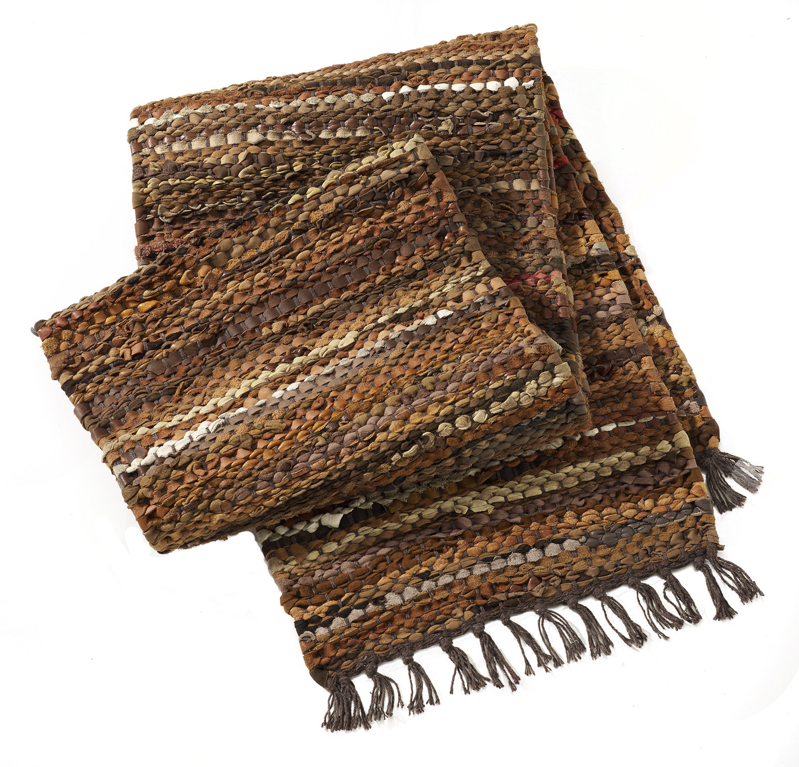 Home Furnishings by Larry Traverso Tucson Hand Woven Leather Table ...