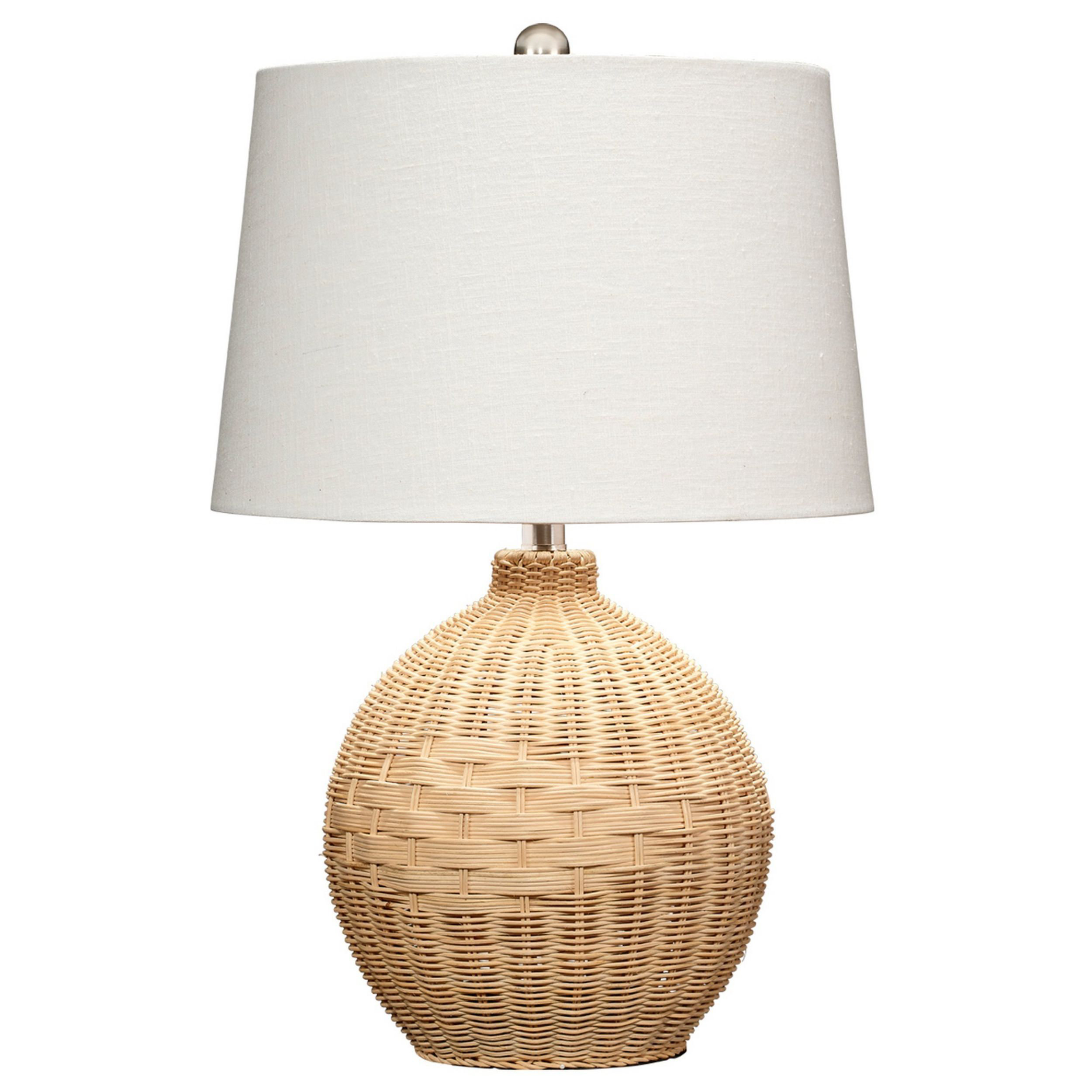 Bayou Breeze Dunmall Rattan Table Lamp | Wayfair