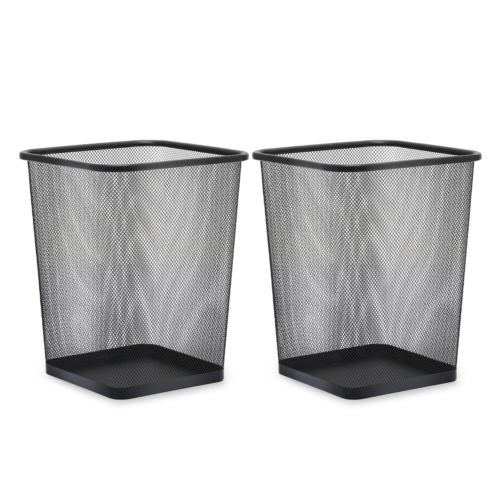 MoNiBloom 5 Gallon Mesh Trash Cans Wastebaskets Waste Basket Recycling ...