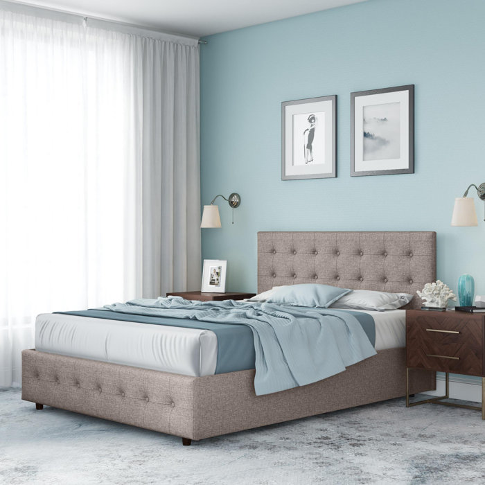 Brayden Studio® Morphis Upholstered Platform Storage Bed & Reviews ...