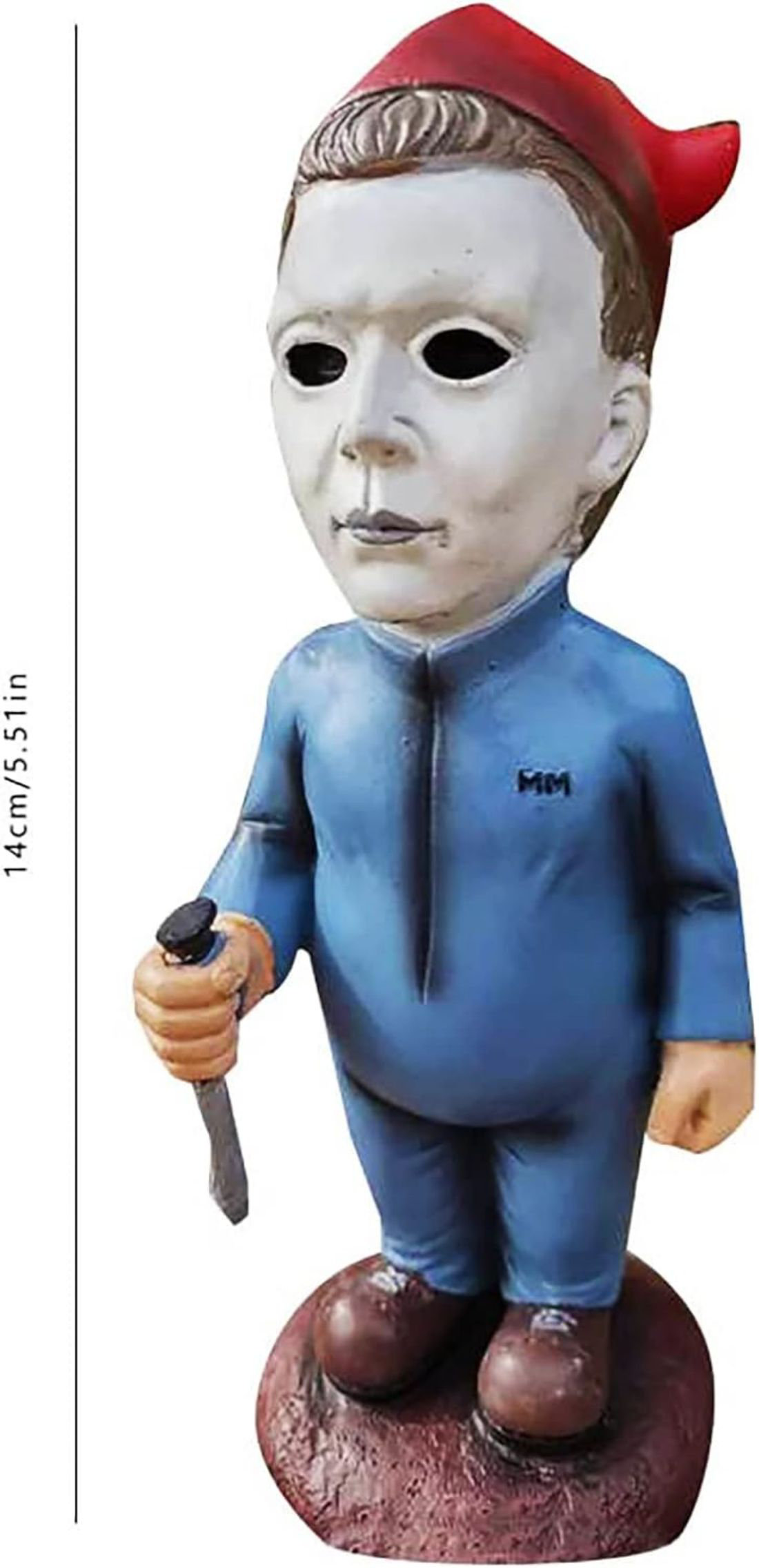 The Holiday Aisle® Horror Movie Garden Gnomes Decoration Outdoor Statue ...