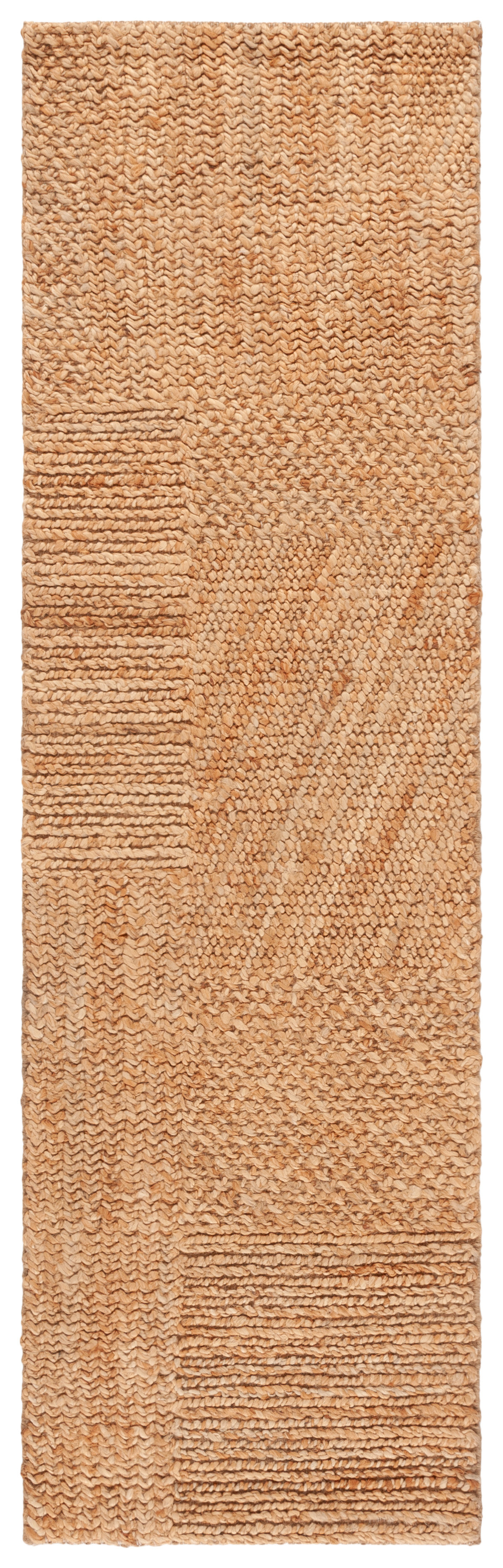 Ebern Designs Abigayil Hand Woven Indian Hemp Cotton Rug in Natural ...
