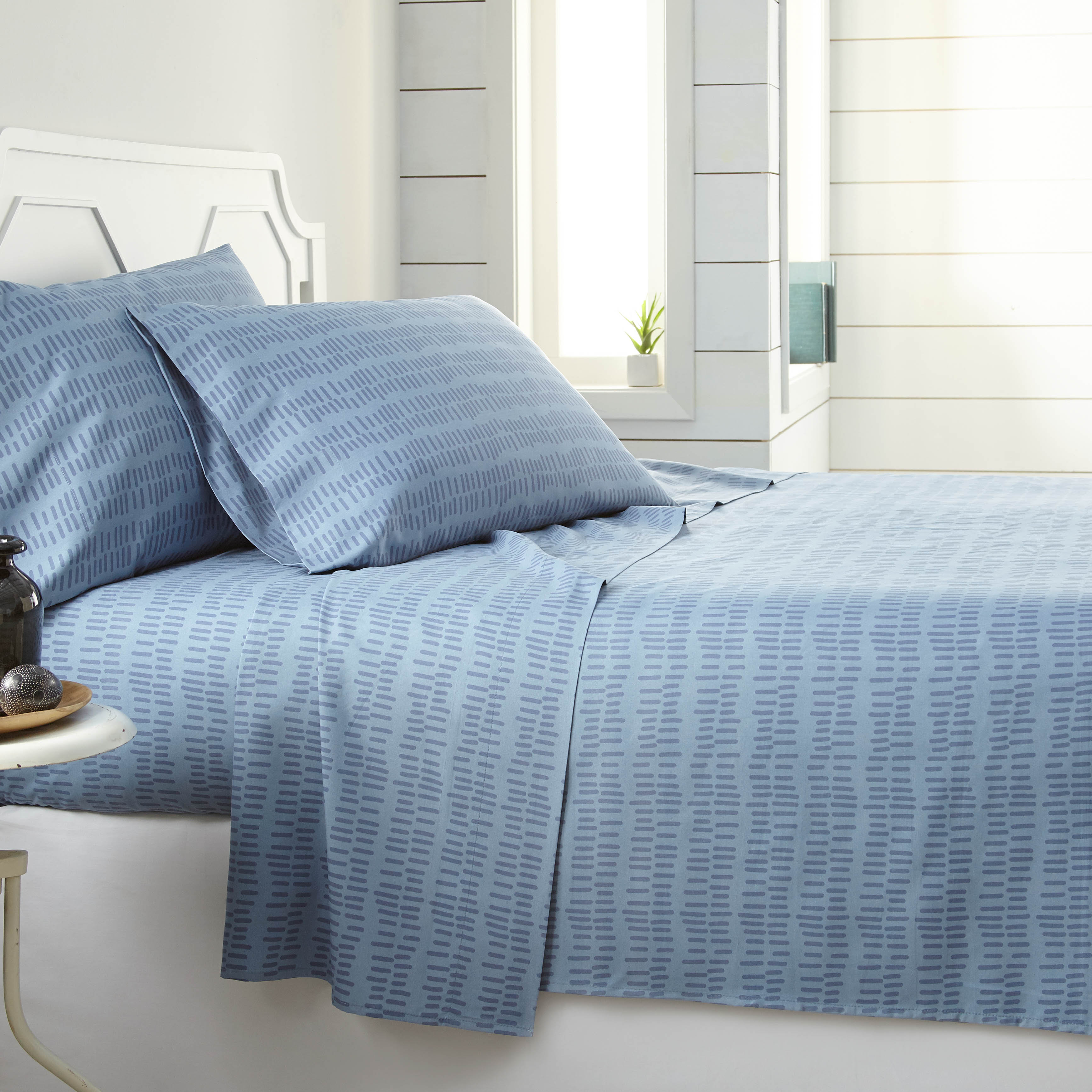 SouthShore Fine Linens Vilano Choice Striped Microfiber Sheet Set ...