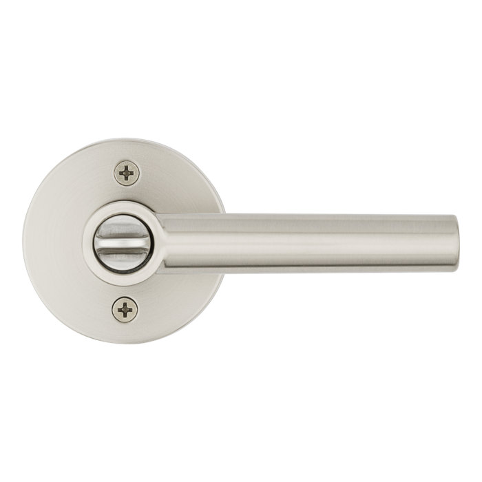 Kwikset Milan 2 Piece Round Keyed Lever Set with SmartKey | Wayfair